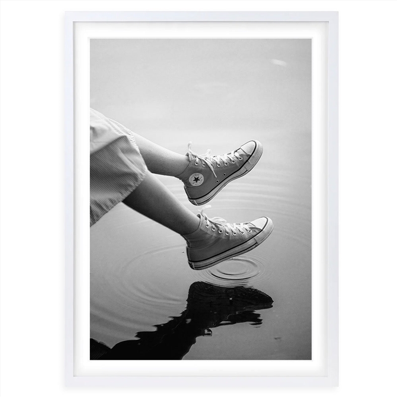 Buy Wall Art's Converse Lake Large 105cm x 81cm Framed A1 Art Print ...