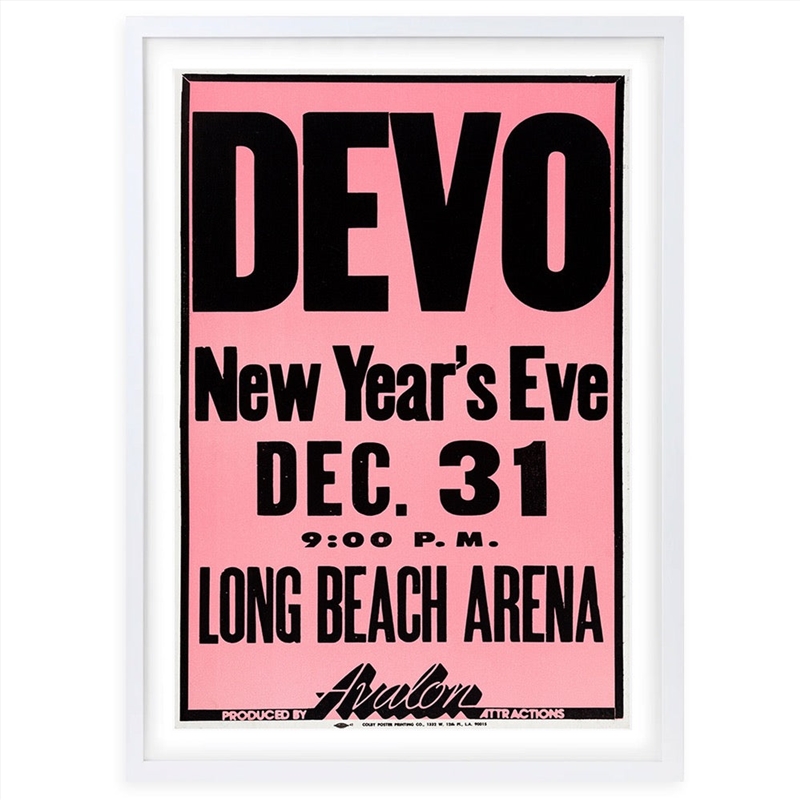 Buy Wall Art's Devo Large 105cm x 81cm Framed A1 Art Print Online | Sanity