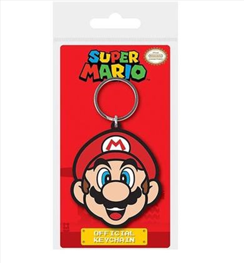 Buy Super Mario - Mario - Rubber Keyring Online | Sanity