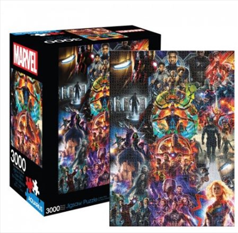Buy Marvel - Mcu Collage 3000 Piece Puzzle Online | Sanity