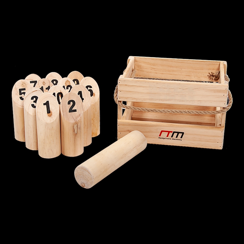 Buy Number Toss Wooden Set Outdoor Games with Carry Case Online | Sanity
