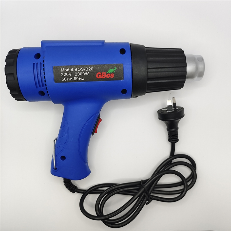 Buy 2000W Electric Heat Gun Hot Air W/9 Nozzles Heating Tool Online ...