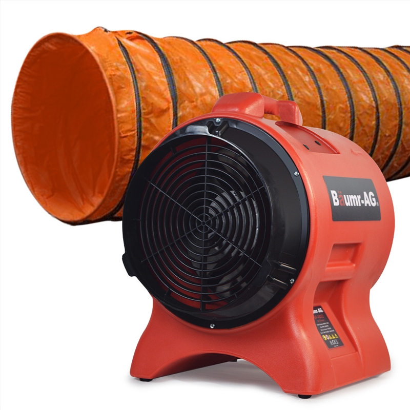 Buy Baumr-AG 300mm (12 inch) Portable Axial Air Mover Blower Fan with ...