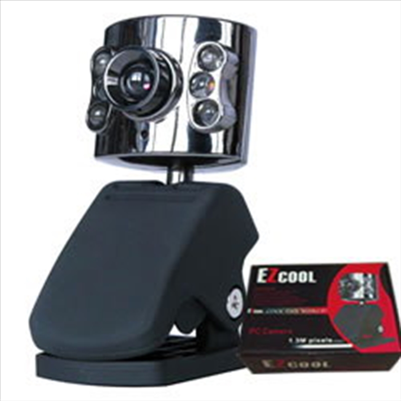 Buy EZCool 1.3M Pixel PC USB Webcam(NOT FOR WIN7) Online | Sanity