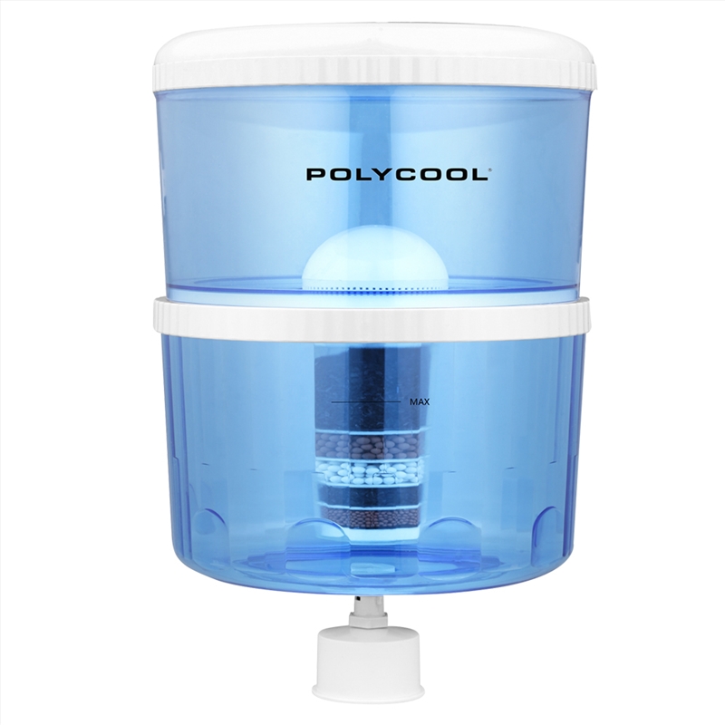 Buy PolyCool 22L Water Cooler Dispenser Container Tank, with 7-Stage ...