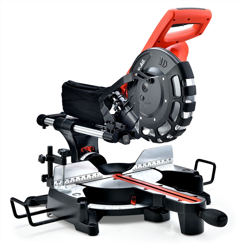Buy BAUMR-AG 254mm Dual Bevel Sliding Compound Mitre Drop Saw Online ...