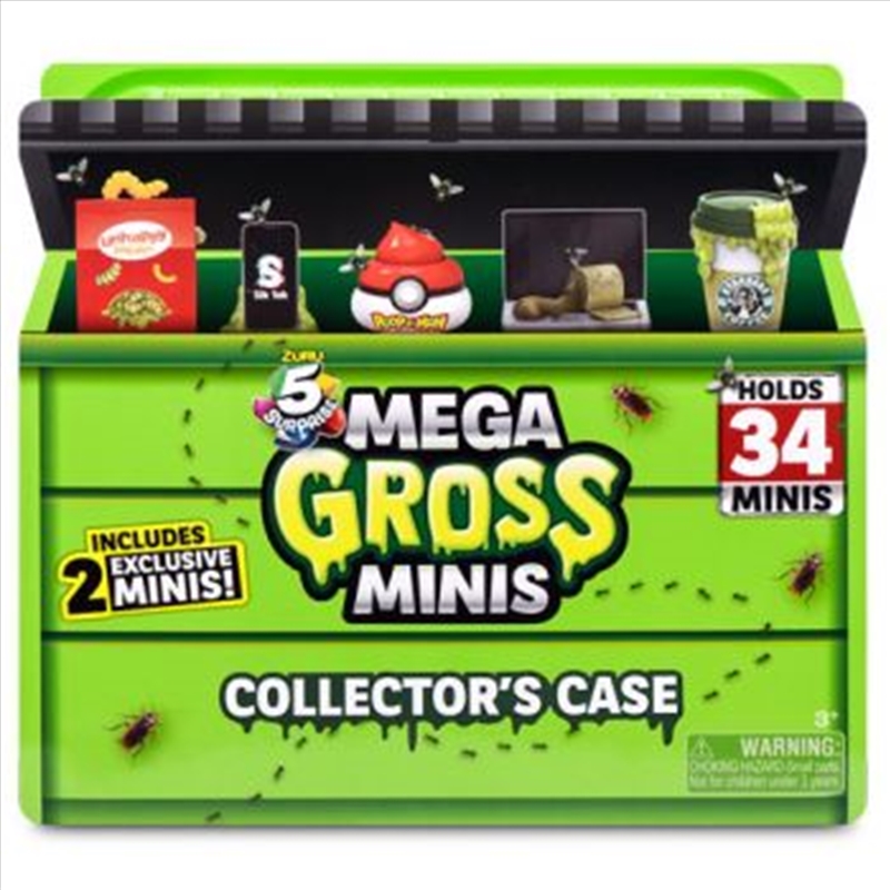Buy 5 Surprise Mega Gross Minis Collectors Case Online | Sanity