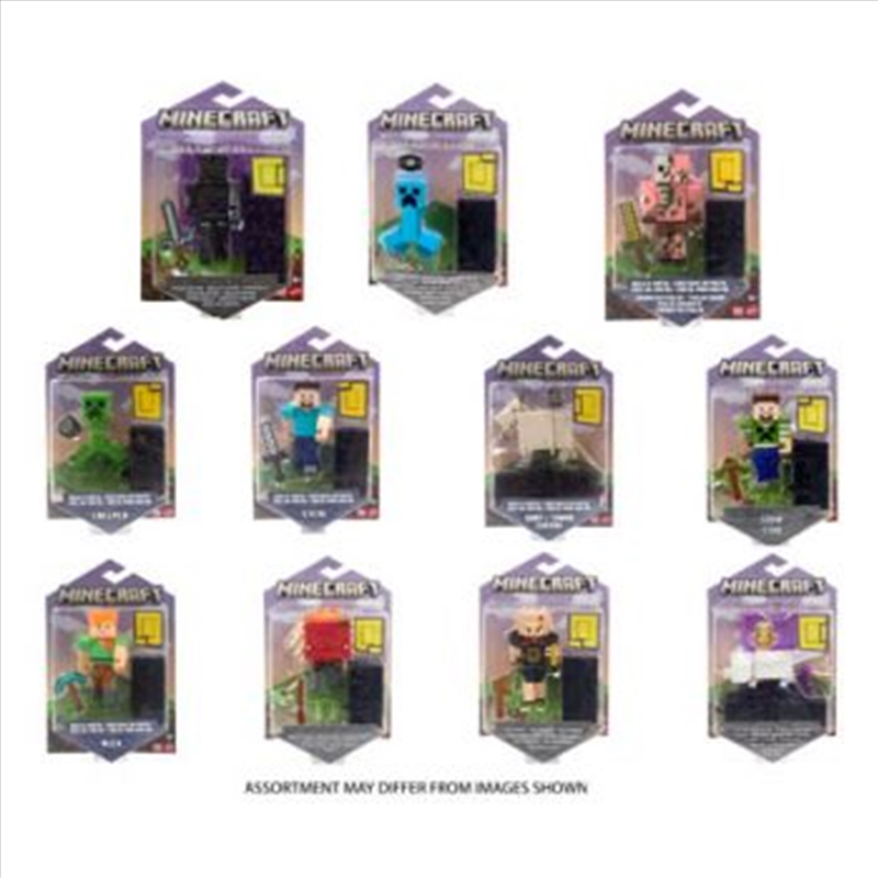 Buy Minecraft Core Figures Online | Sanity