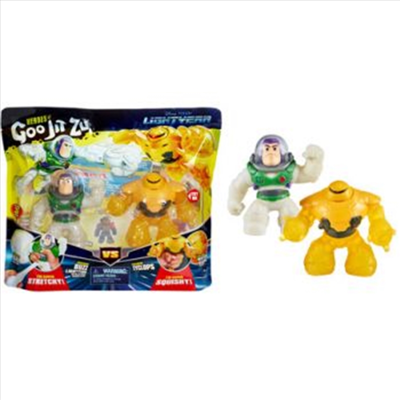Buy Heroes of Goo Jit Zu Lightyear Series 1 Versus Pack - Buzz vs ...