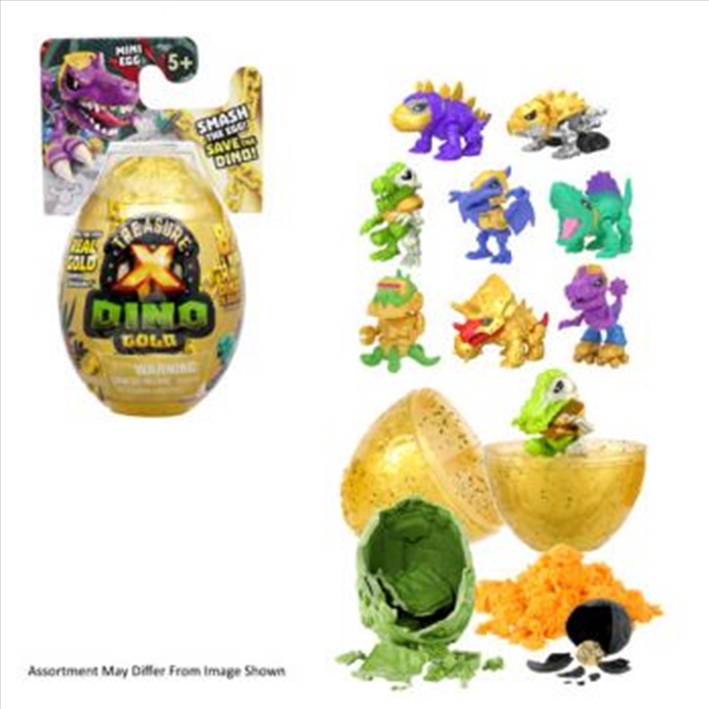 Buy Treasure X Gold Series 4 Mini Dinos Single Pack assorted (Sent At ...
