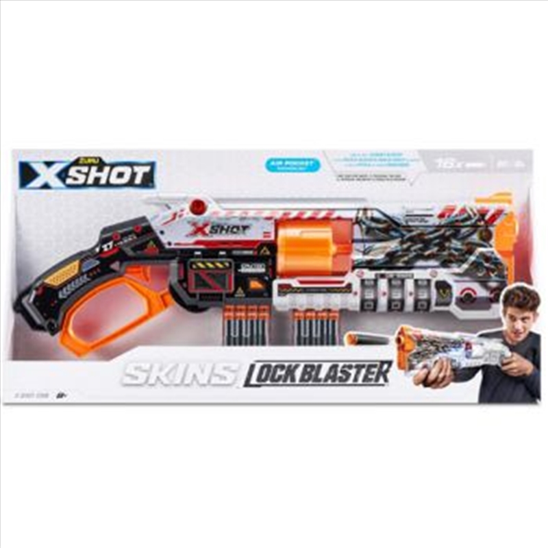 Buy Zuru XSHOT Skins Lock Blaster Online | Sanity