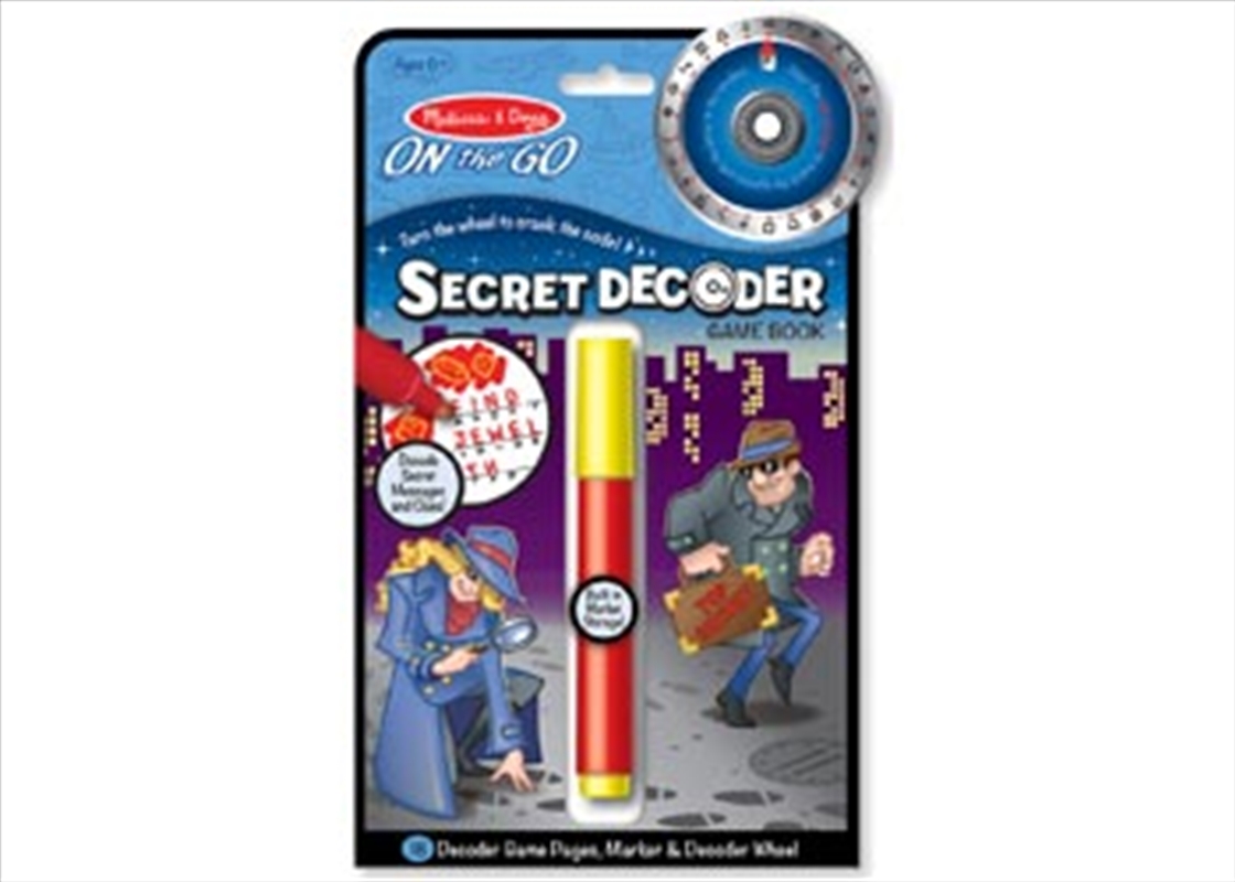 Buy On The Go - Secret Decoder - Game Book Online | Sanity