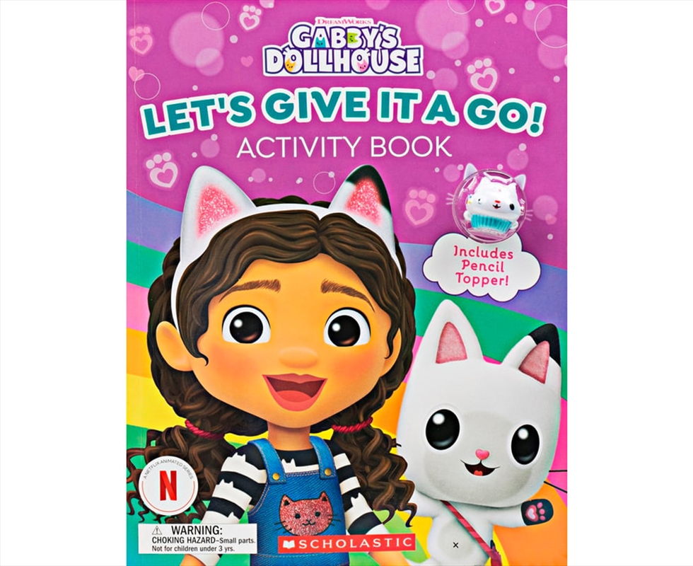Buy Gabby's Dollhouse: Let's Give it a Go! Activity Book Online