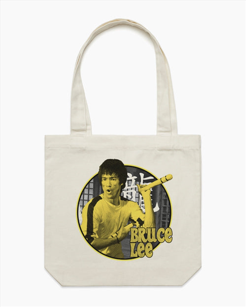 Bruce Lee The Game Tote Bag - Natural | Sanity