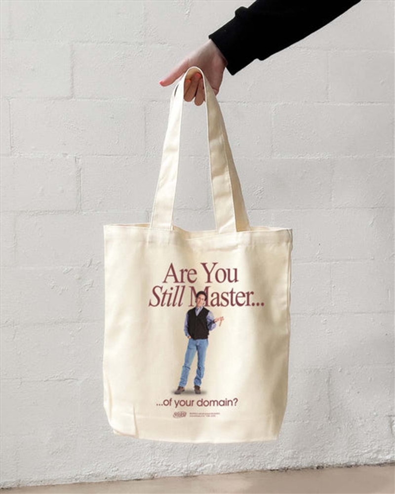 Buy Master Of Your Domain Tote Bag - Natural Online | Sanity