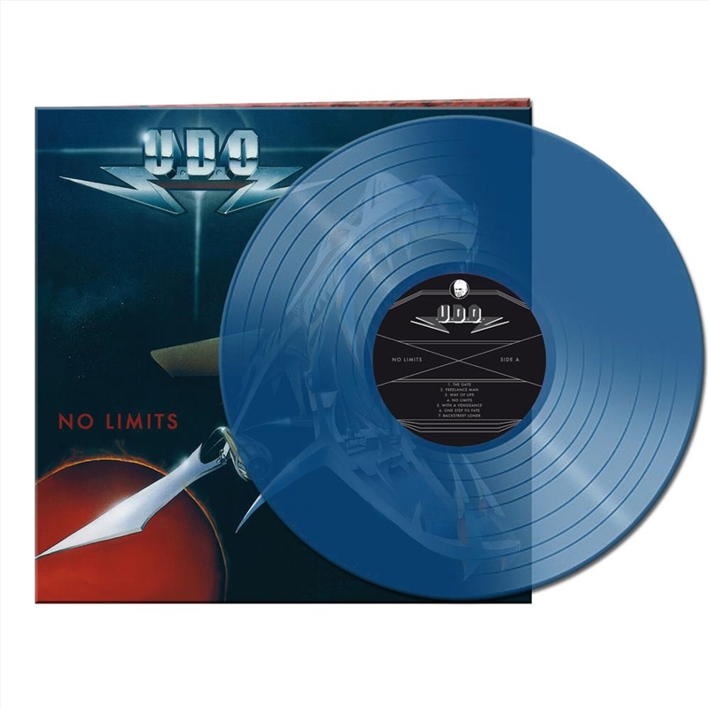 U.D.O. - No Limits (Clear Blue Vinyl) | Sanity