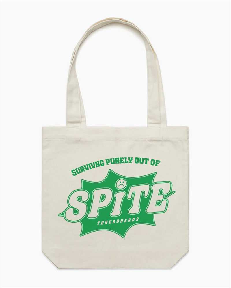 Buy Surviving Purely Out Of Spite Tote Bag - Natural Online | Sanity