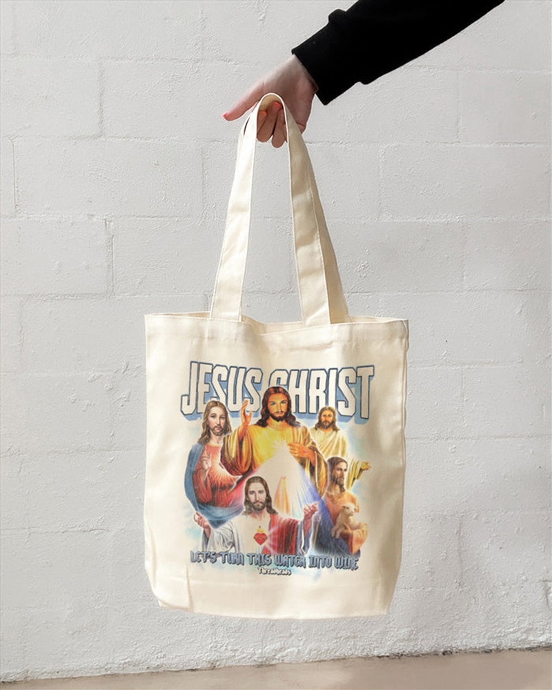 Buy Jesus Christ Tote Bag - Natural Online | Sanity