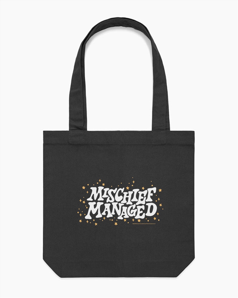Buy Mischief Managed Tote Bag - Black Online | Sanity