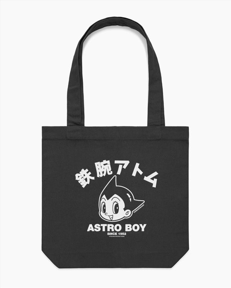 Buy Astro Boy Face Tote Bag - Black Online | Sanity