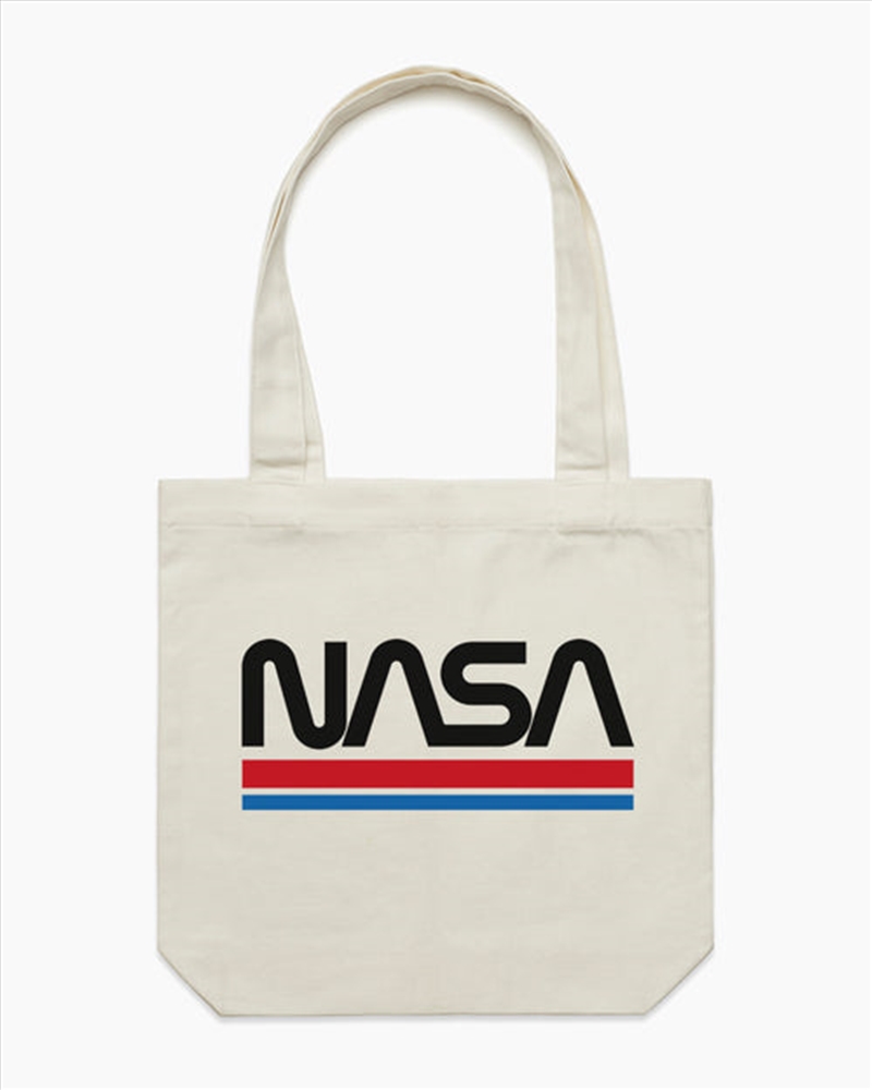 Buy Nasa Stripes Tote Bag - Natural Online | Sanity