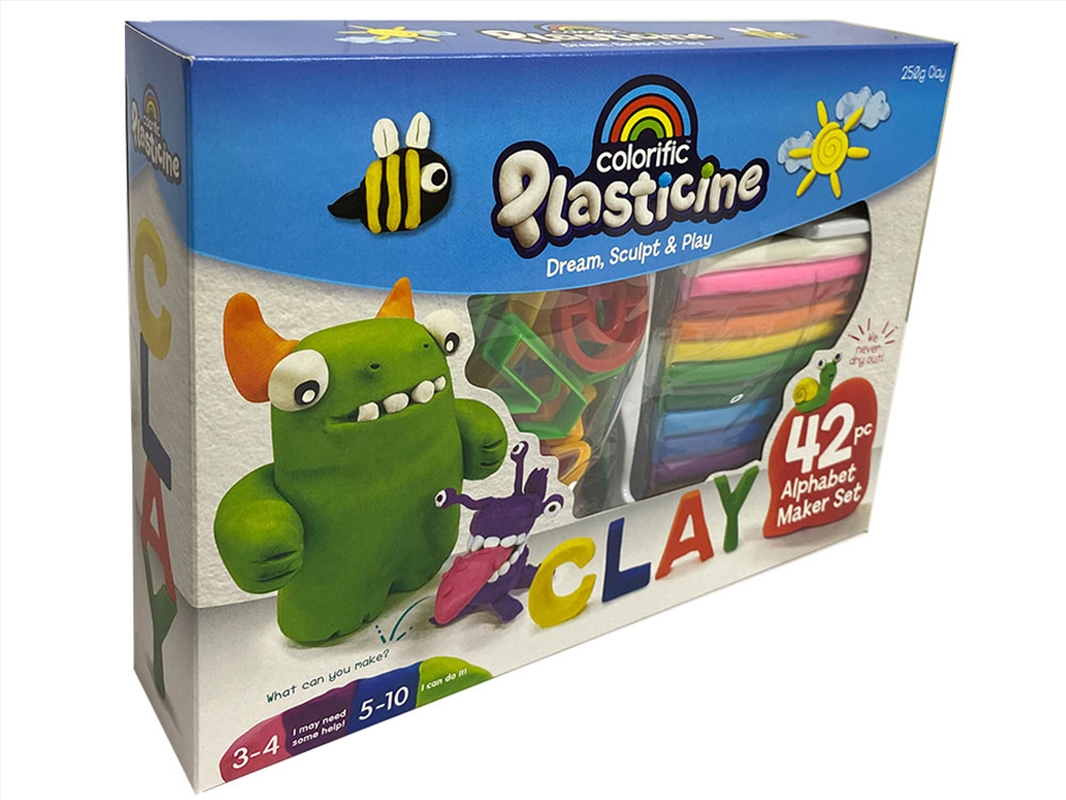 Buy Plasticine Alphabet Maker Set Online | Sanity