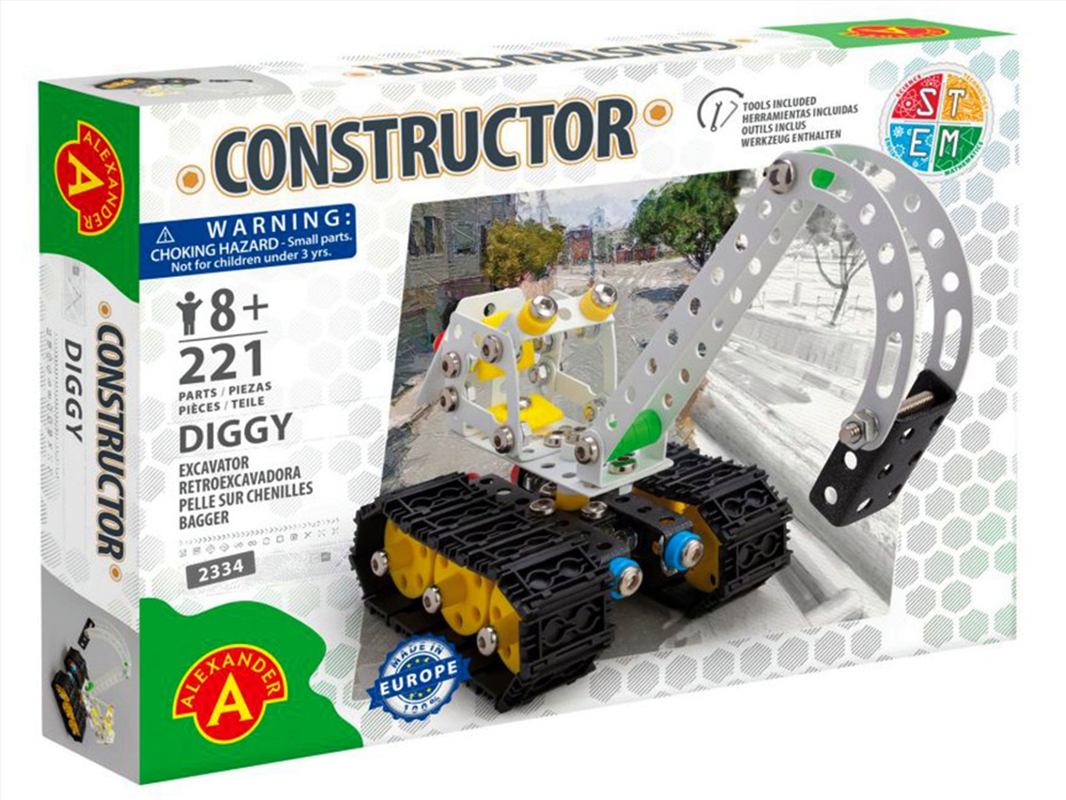 Buy Diggy Excavator 221Pcs Online | Sanity