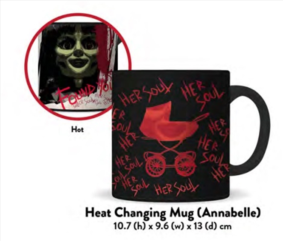 Buy Conjuring Annabelle Heat Changing Mug 400ml Online