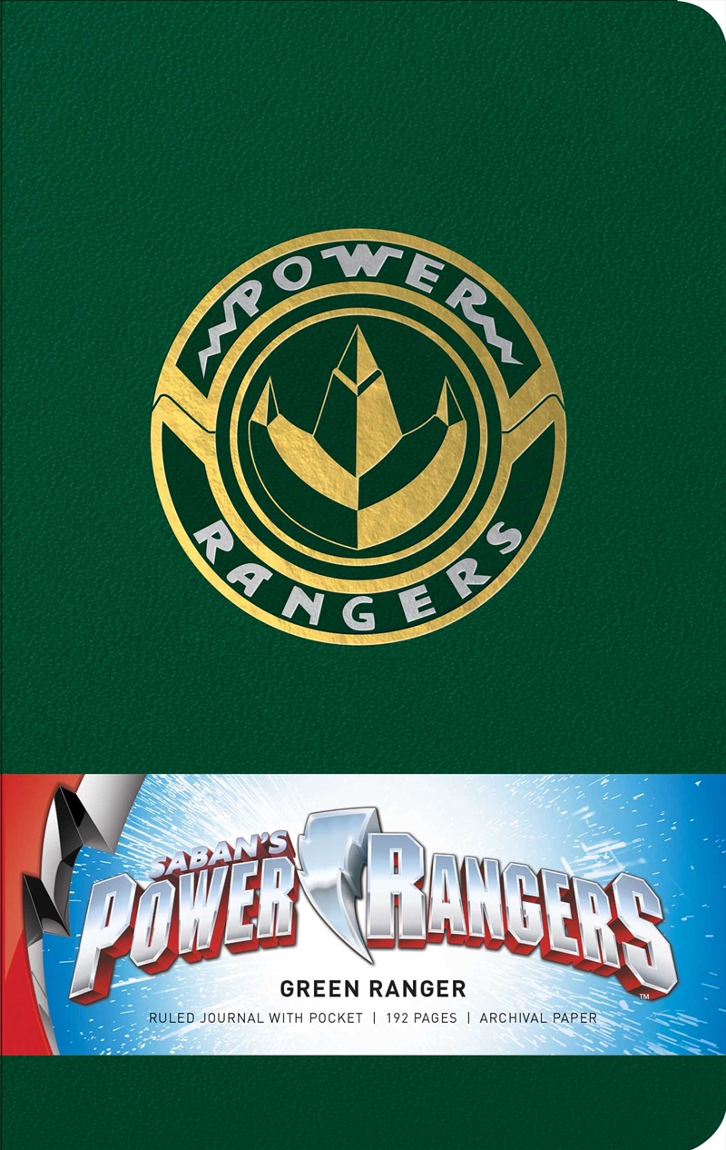 Buy Power Rangers: Green Ranger Hardcover Ruled Journal Online | Sanity