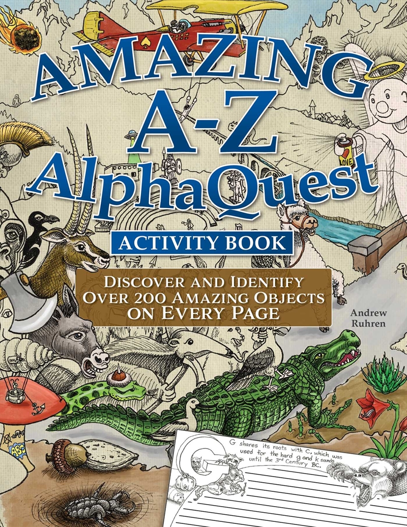 Buy Amazing A-Z AlphaQuest Activity Book Online | Sanity