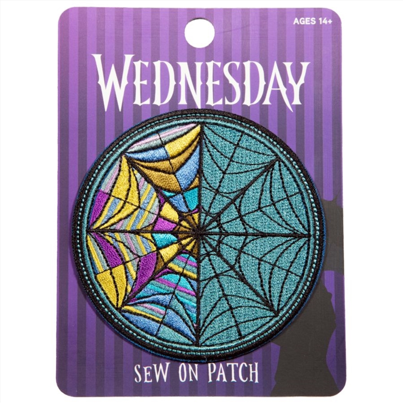 Buy Wednesday - Stained Glass Window Patch Online | Sanity