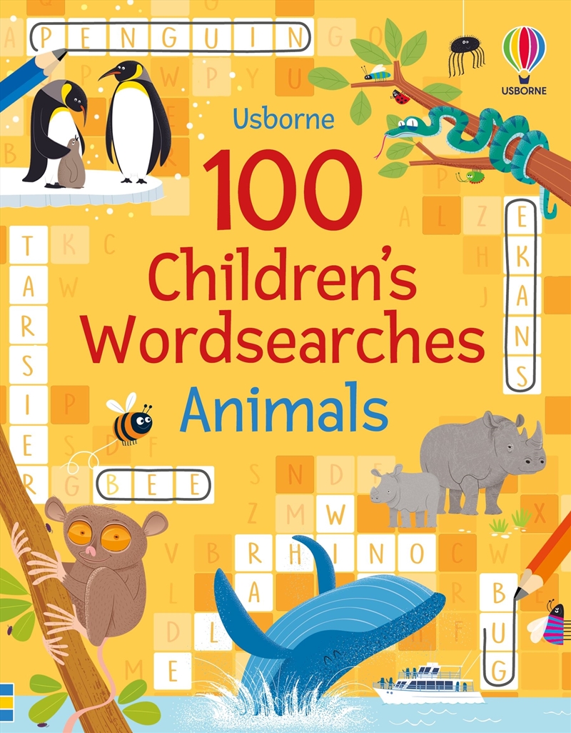 Buy 100 Childrens Wordsearches Animals Online | Sanity