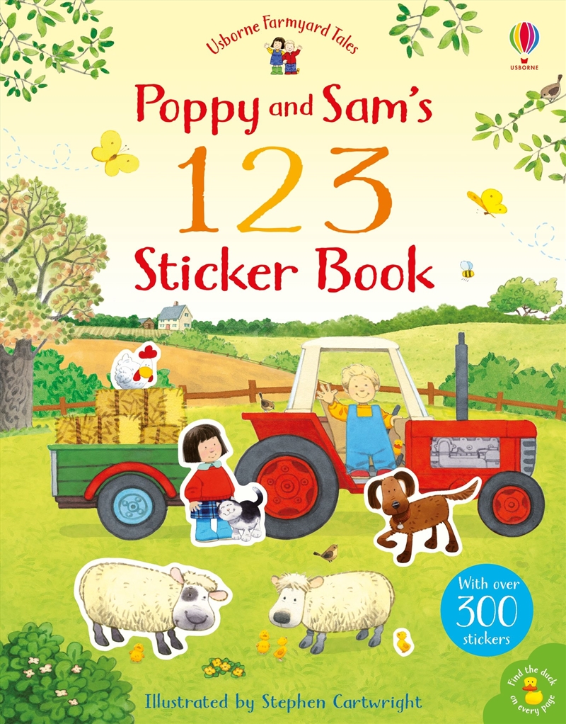 Buy Poppy And Sams 123 Sticker Book Online | Sanity