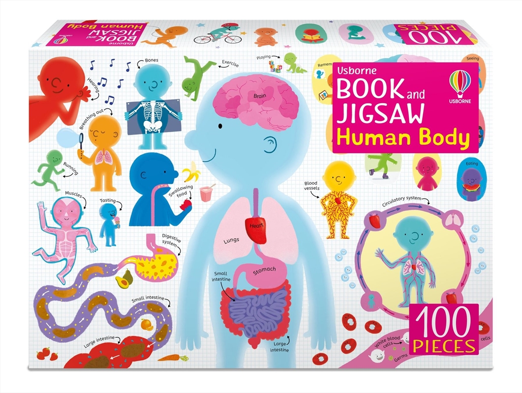 Buy Usborne Book And Jigsaw Human Body Online | Sanity