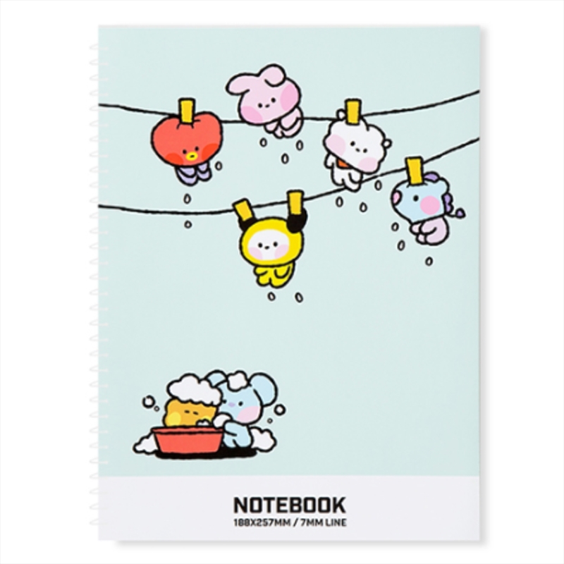 Buy Bt21 Spring Blue Notebook Online | Sanity
