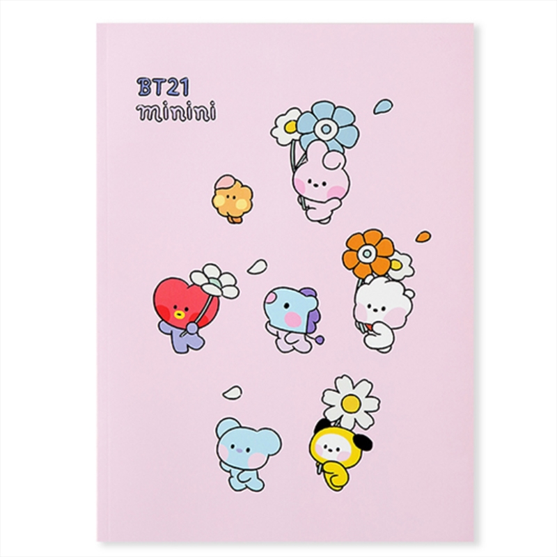 Buy Bt21 New Semester Pink Notebook Online | Sanity