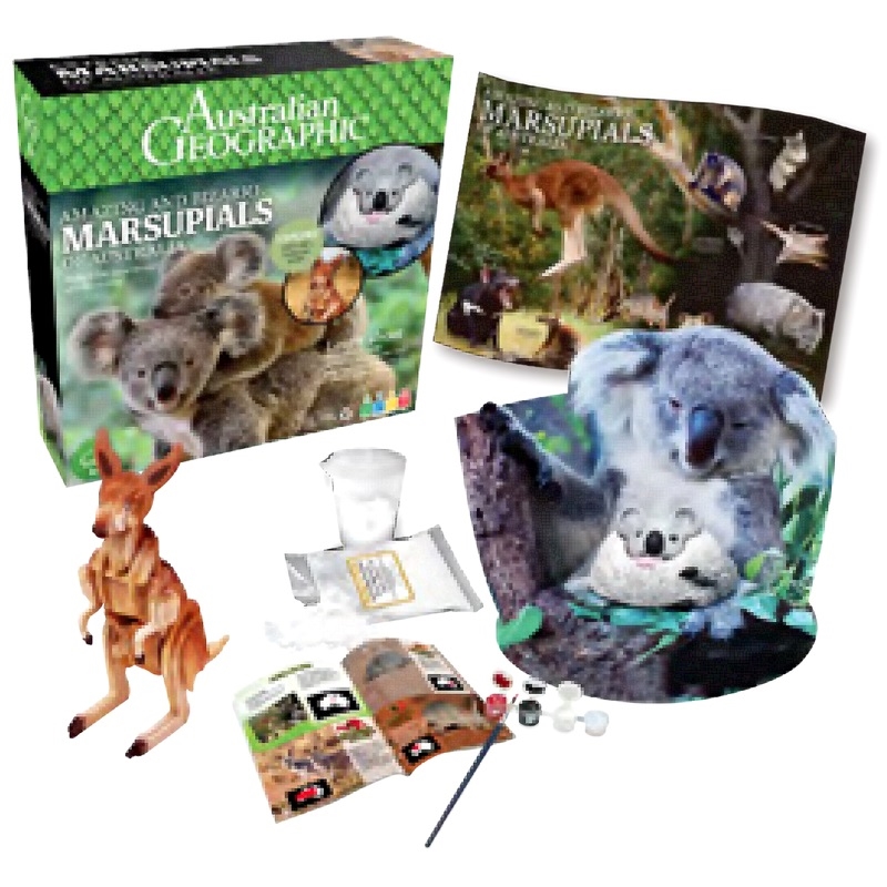 Buy Aus Geographic Amazing & Bizarre Marsupials of Australia Online | Sanity