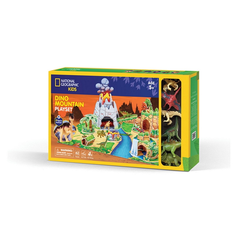 Buy National Geographic Dino Mountain Playset Online | Sanity