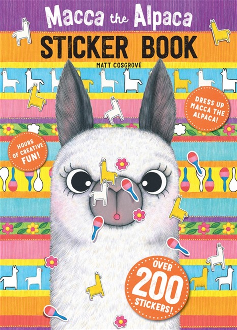 Buy Macca The Alpaca Sticker Book Online | Sanity
