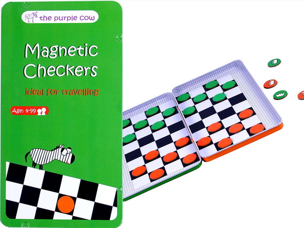 Buy Checkers, Magnetic Travel Tin Online | Sanity