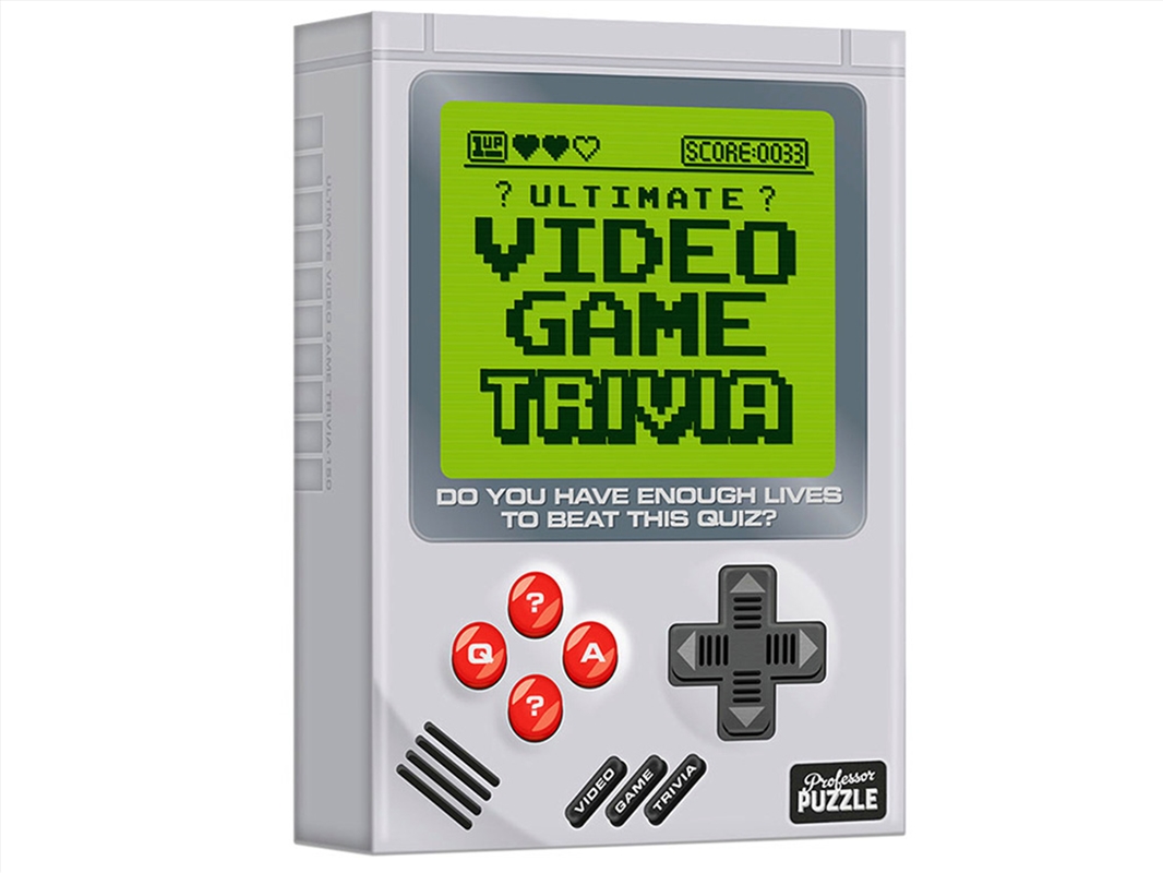 Buy Ultimate Video Game Trivia Online | Sanity
