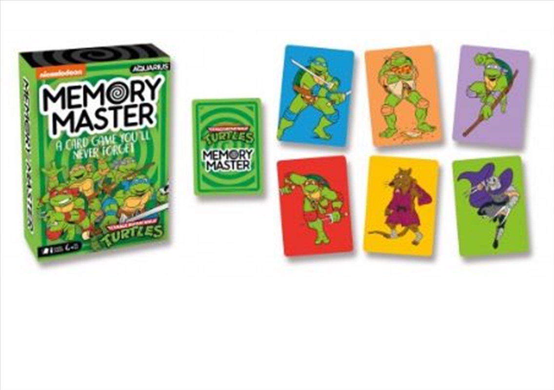 Buy Teenage Mutant Ninja Turtles Memory Master Card Game Online | Sanity