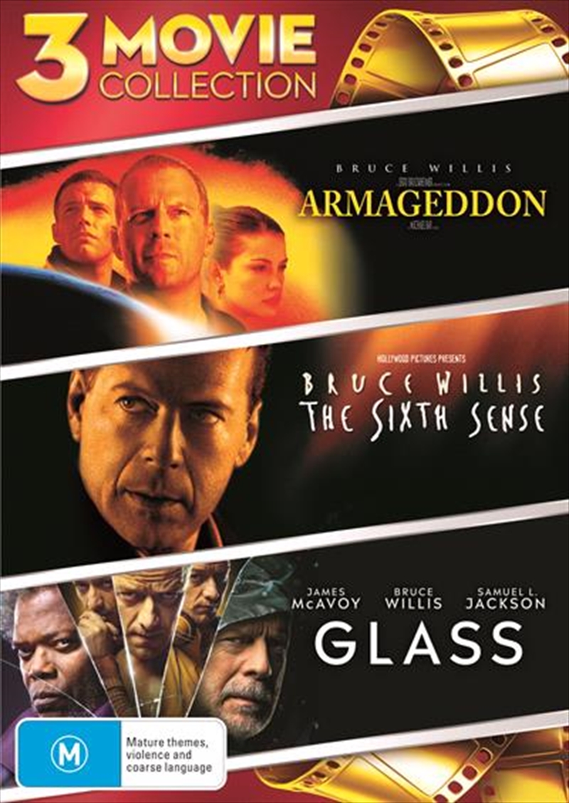Buy Armageddon / The Sixth Sense / Glass on DVD | Sanity