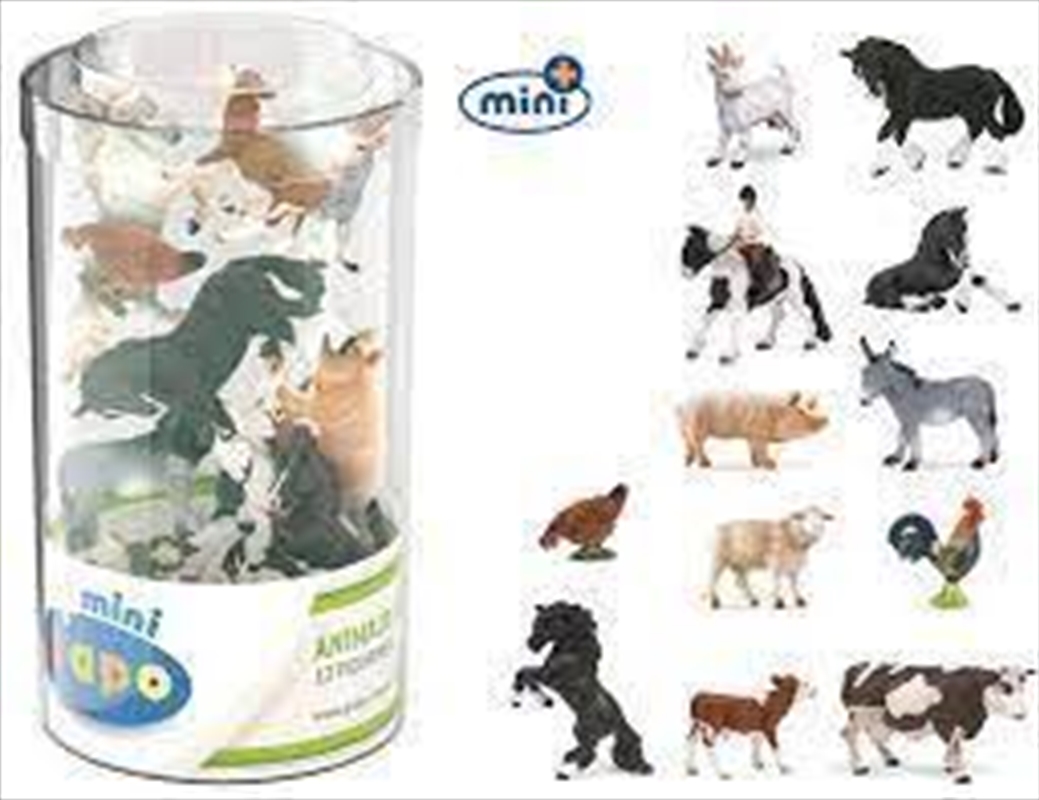Buy Papo - Mini PLUS Farm (Tube, 12 pcs) Figurine Online | Sanity