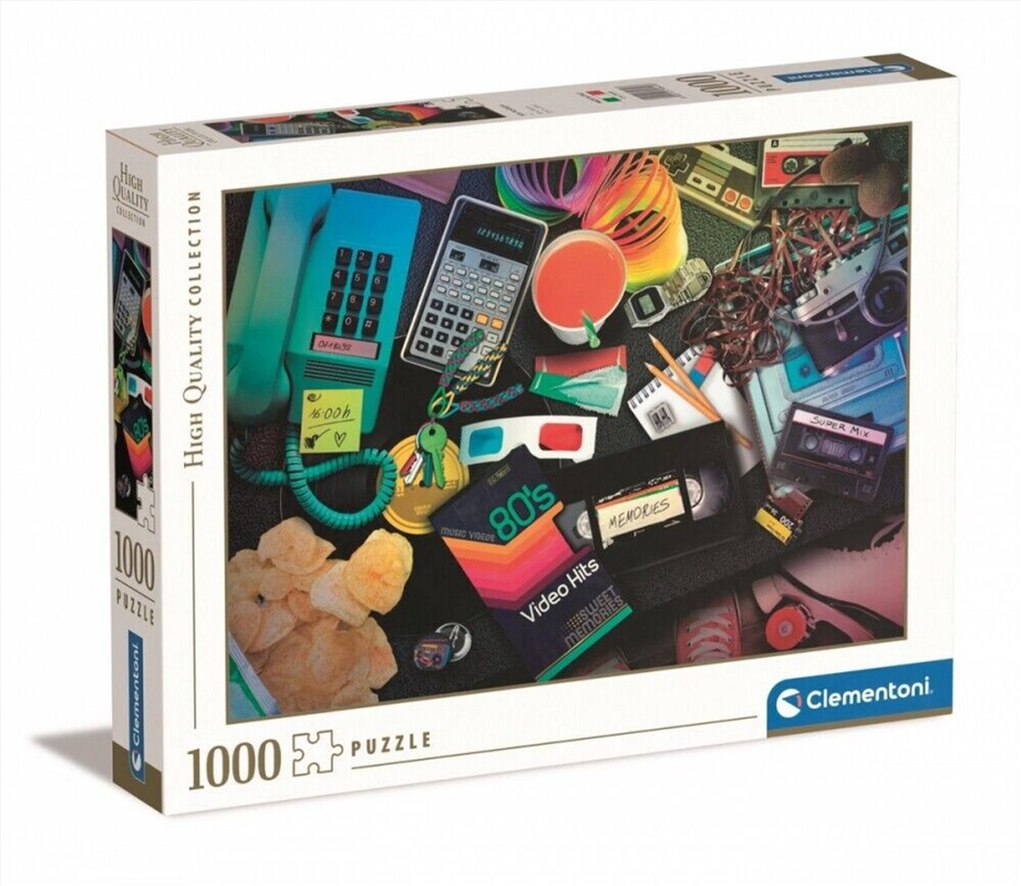 Buy 80's Nostalgia 1000 Piece Puzzle Online | Sanity
