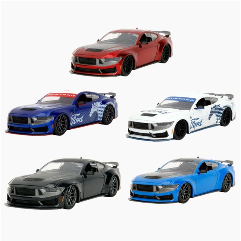 Buy Big Time Muscle - Ford Mustang Dark Horse 1:24 Scale Diecast Online