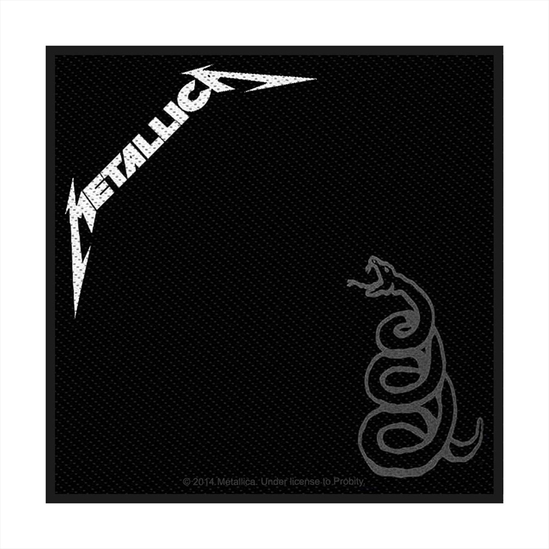 Buy Metallica - Black Album - Patch Online | Sanity