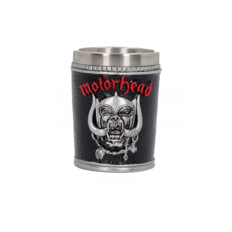 Buy Motorhead - War Pig / Ace Of Shades Shot Glass Online