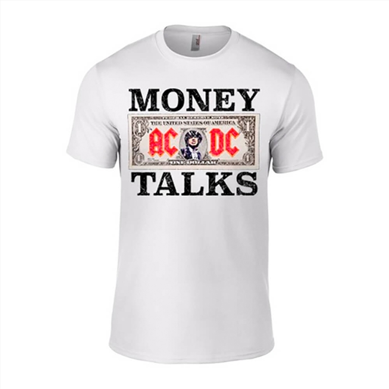 AC/DC - Money Talks - White - LARGE | Sanity