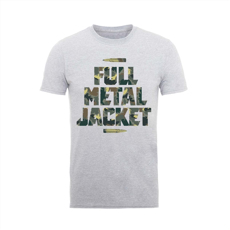 Buy Full Metal Jacket - Camo Bullets - Grey - XL Online | Sanity
